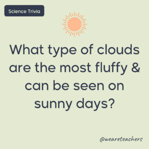 25 Science Trivia Facts To Spark Student Curiosity - We Are Teachers