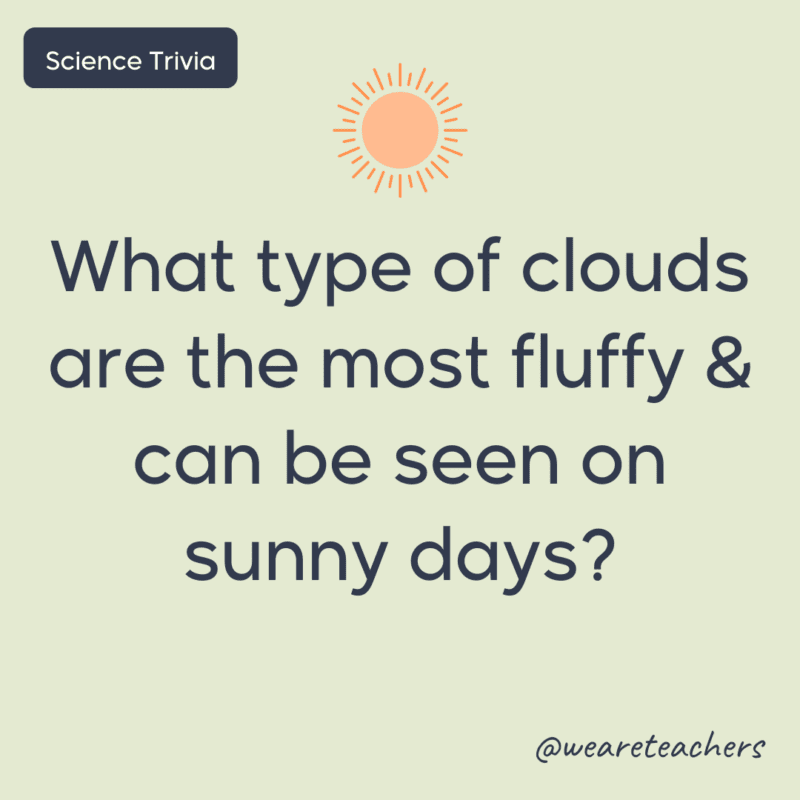 25 Science Trivia Facts To Spark Student Curiosity - We Are Teachers
