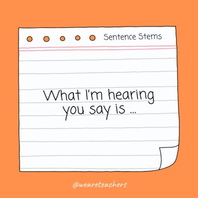 Sentence Stems: How To Use Them + Examples for Every Subject