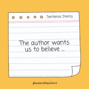 Sentence Stems: How To Use Them + Examples for Every Subject