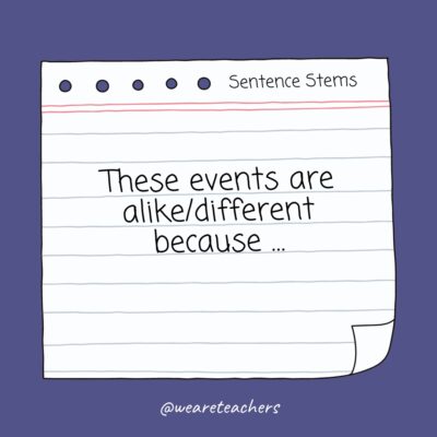 Sentence Stems: How To Use Them + Examples for Every Subject