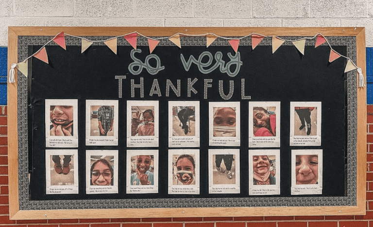 Thanksgiving Bulletin Boards & Door Decorations To Showcase Gratitude