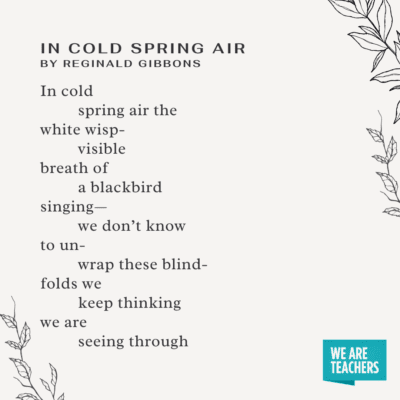 26 Beautiful and Inspiring Spring Poems for the Classroom