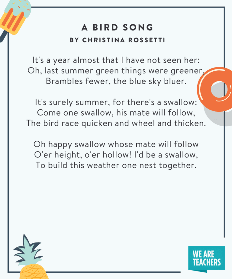35 Summer Poems for Kids of All Ages - We Are Teachers