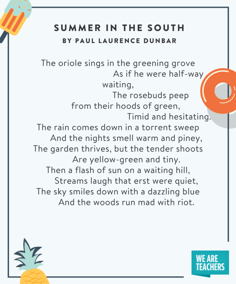 35 Summer Poems for Kids of All Ages - We Are Teachers