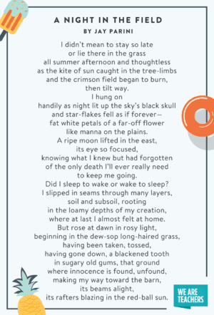 35 Summer Poems for Kids of All Ages - We Are Teachers