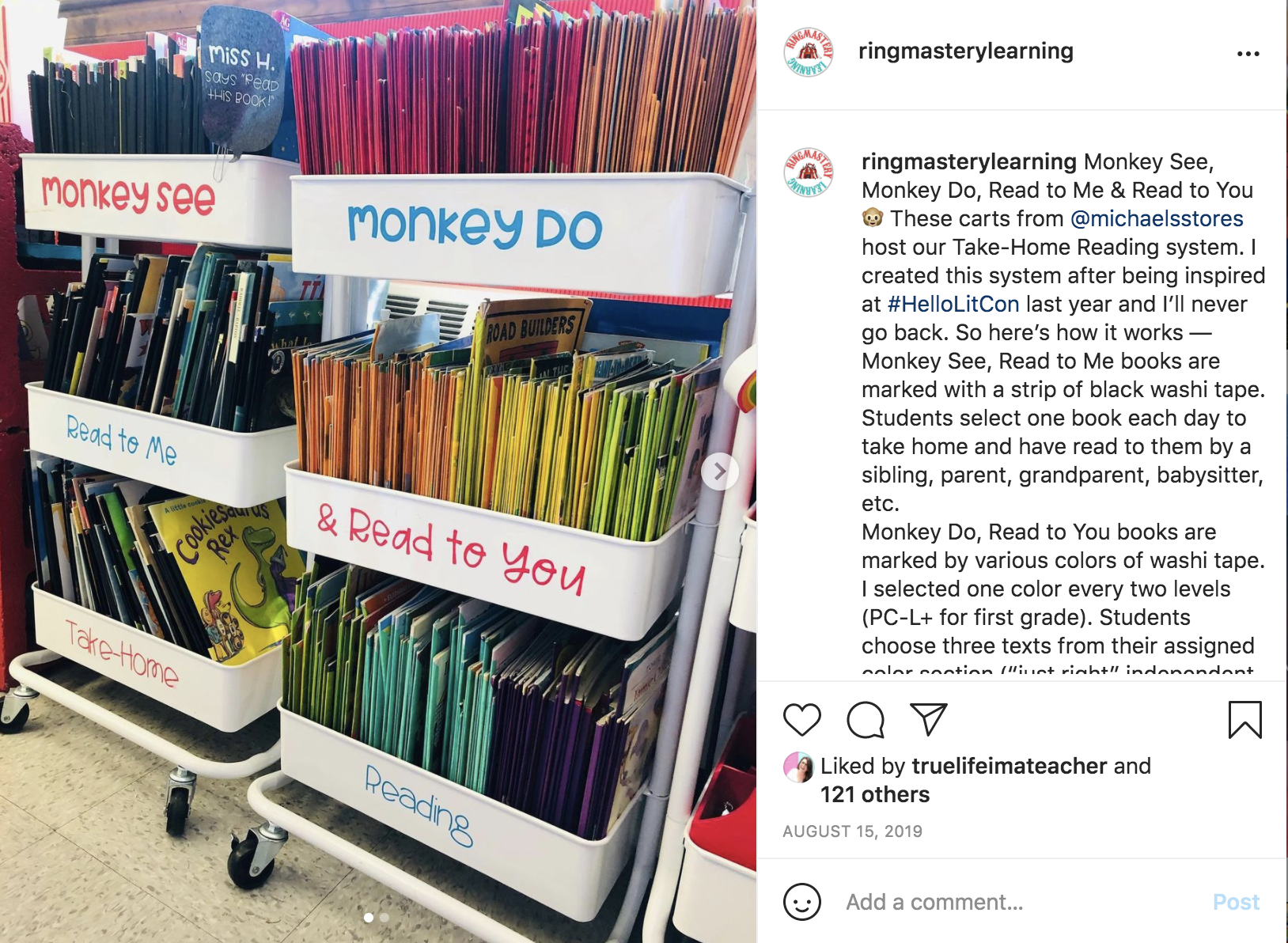 How This Teacher Started a Take-Home Library for Free