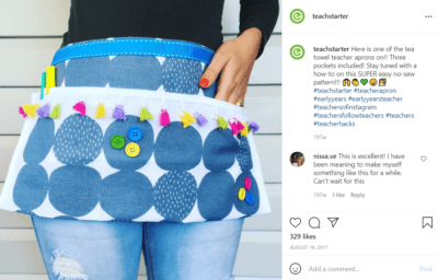 25 Awesome Teacher Aprons to Make Classroom Life Easier