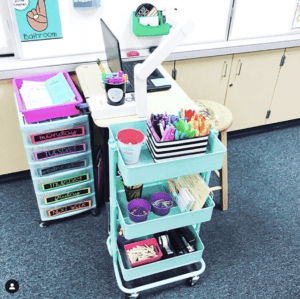 Calm the Clutter with Teacher Desk Organization Tips - We Are Teachers
