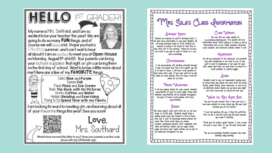 Teacher Introduction Letter to Parents Examples