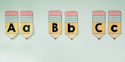 Pencil Alphabet - Free to Save and Print - WeAreTeachers