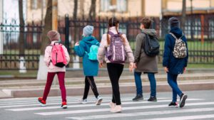 Walking School Bus Programs Gets Kids Safely to School On Time