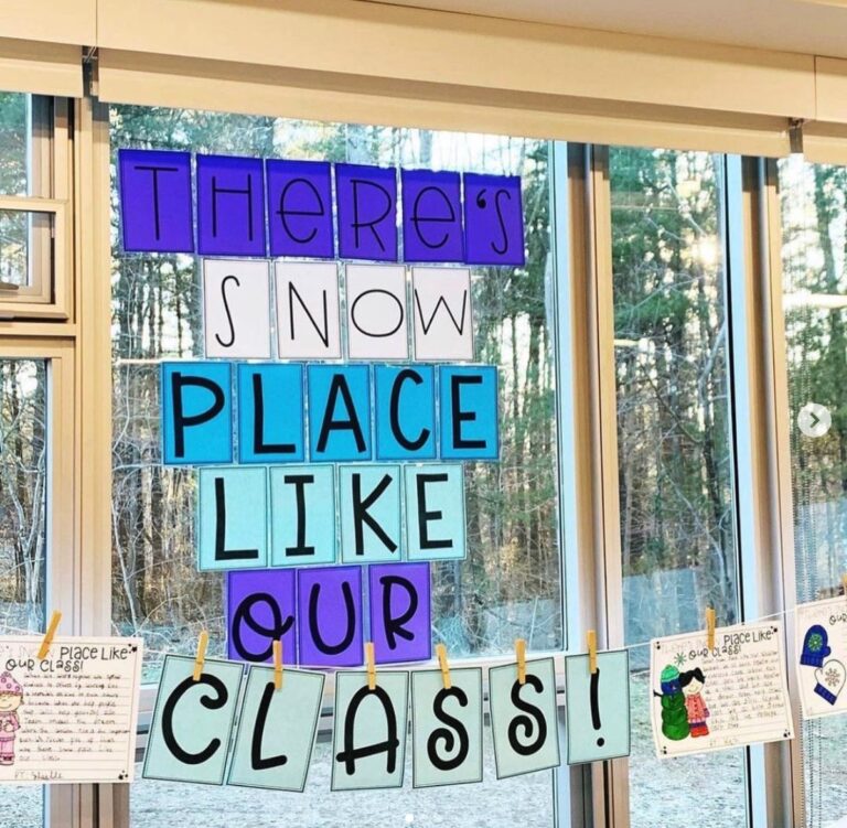 21 Winter Bulletin Boards To Celebrate the Season